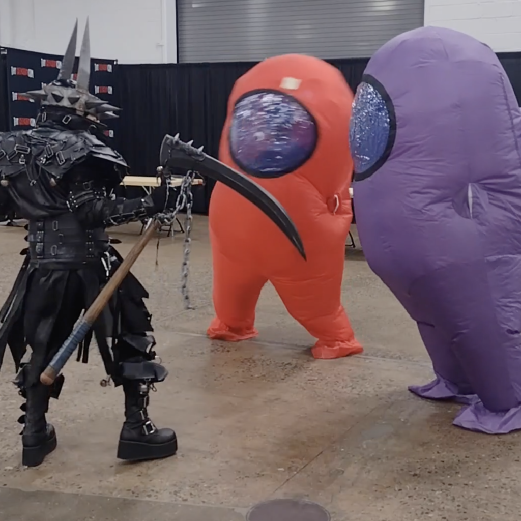 Batman Who Laughs vs Among Us Comic Con Dance - Zany Geek